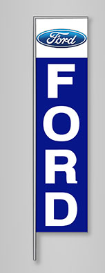 Ford Rectangular Flag - Feather flags, Banner Flags, Flag Banners ...